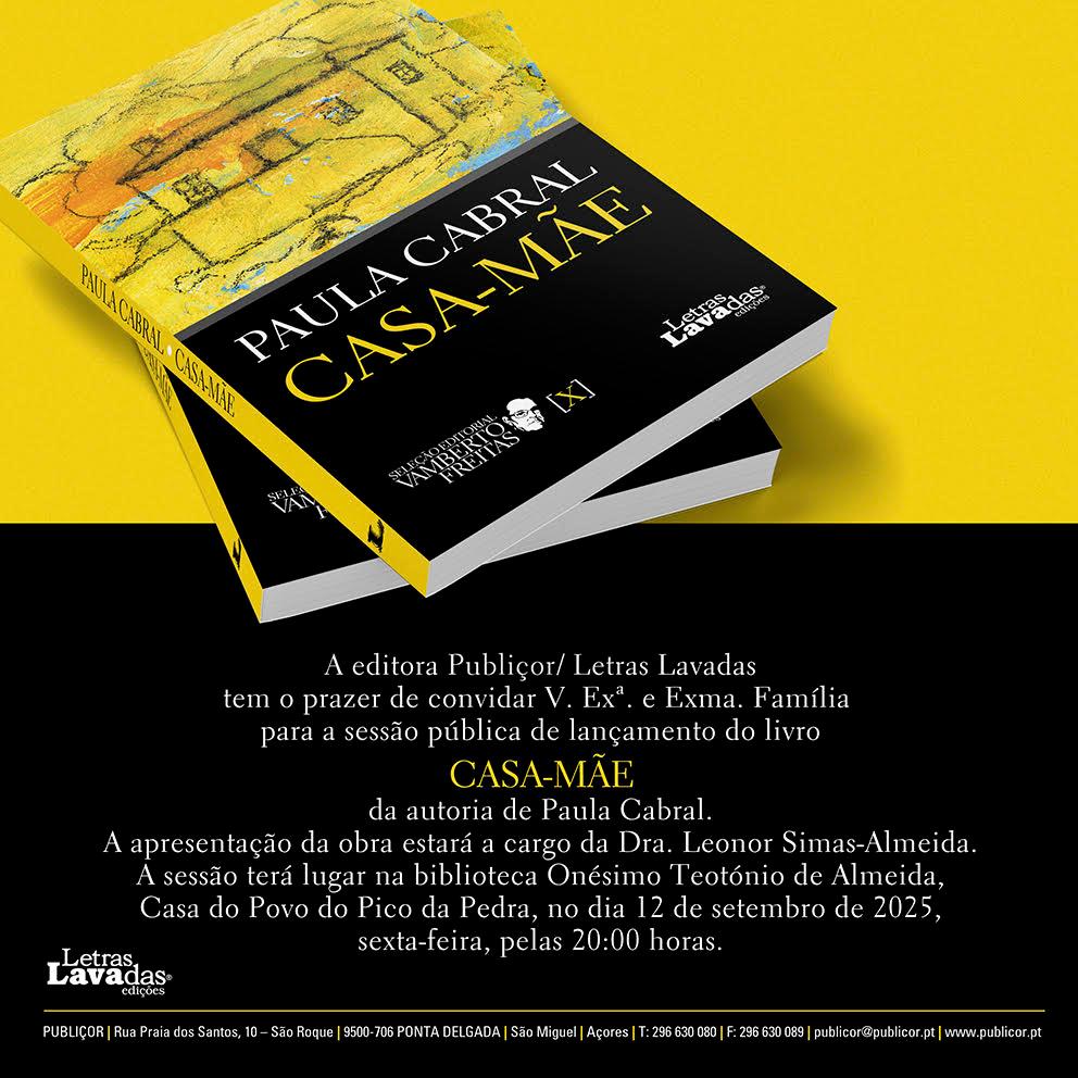 REGIÃO | Lançamento do livro “Casa-Mãe” de Paula Cabral esta sexta ...